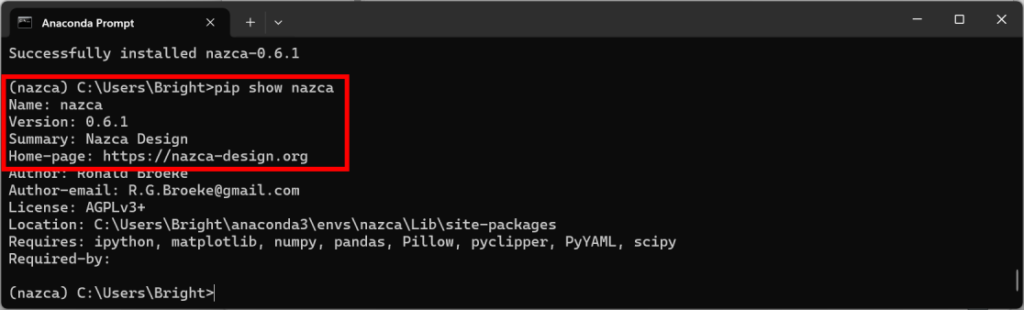 Installation Guide - Nazca Design